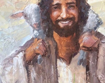 Jesus Panel Painting - Etsy