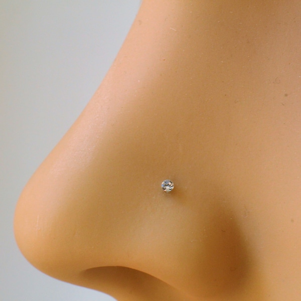 Tiny Nose Ring - Etsy