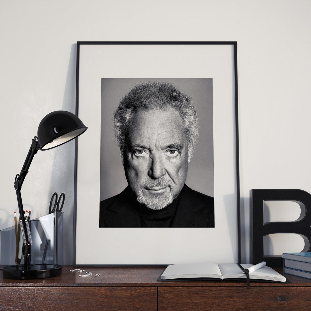 Tom Jones Portrait Fine Art Print in A3 Format LIMITED - Etsy