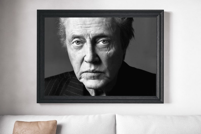 Christopher Walken Portrait Fine Art Print in A3 Format LIMITED EDITION ...