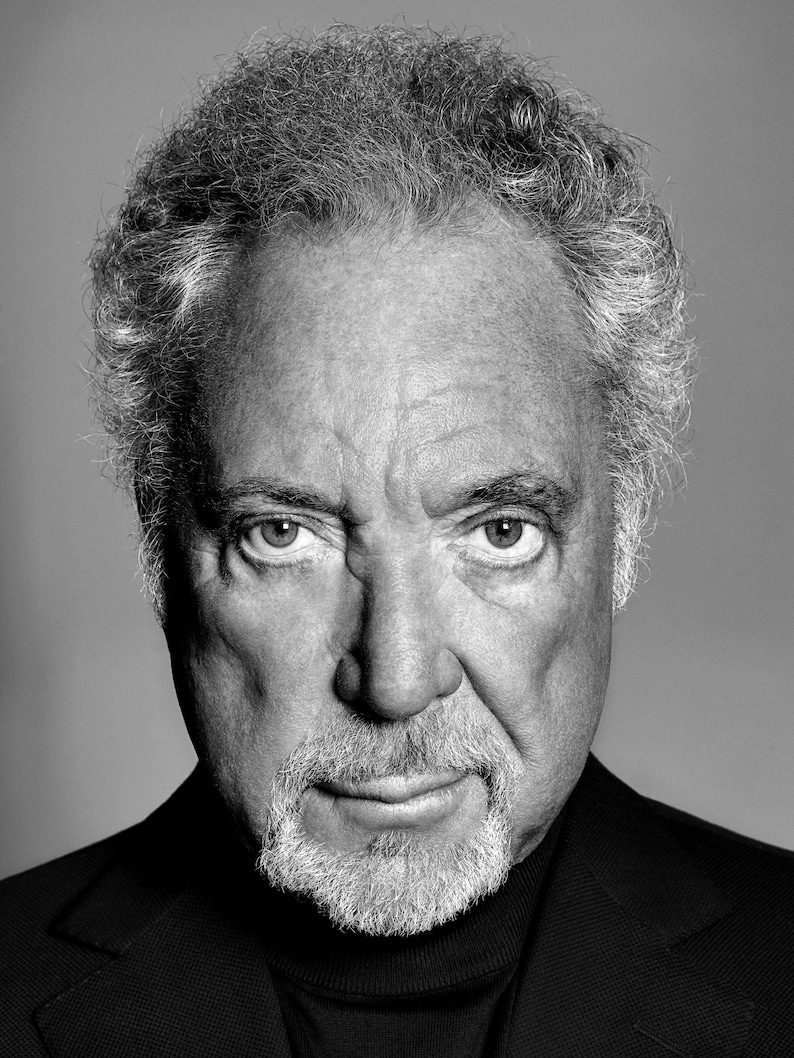 Tom Jones Portrait Fine Art Print in A3 Format LIMITED - Etsy
