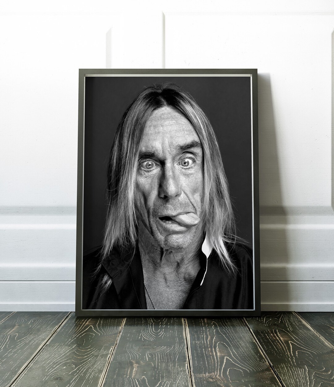 Iggy Pop Portrait Fine Art Print in A3 Format LIMITED - Etsy