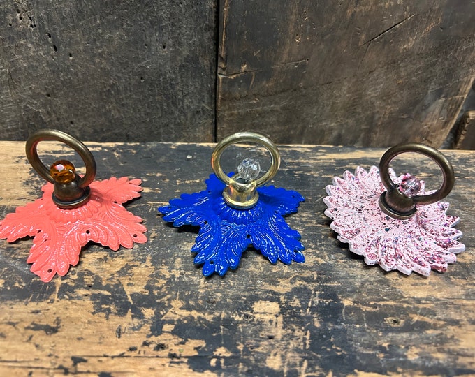 YOU Pick: Diy Windchime Suncatcher Starter Pink BLUE SALMON Bobeche 10 ...