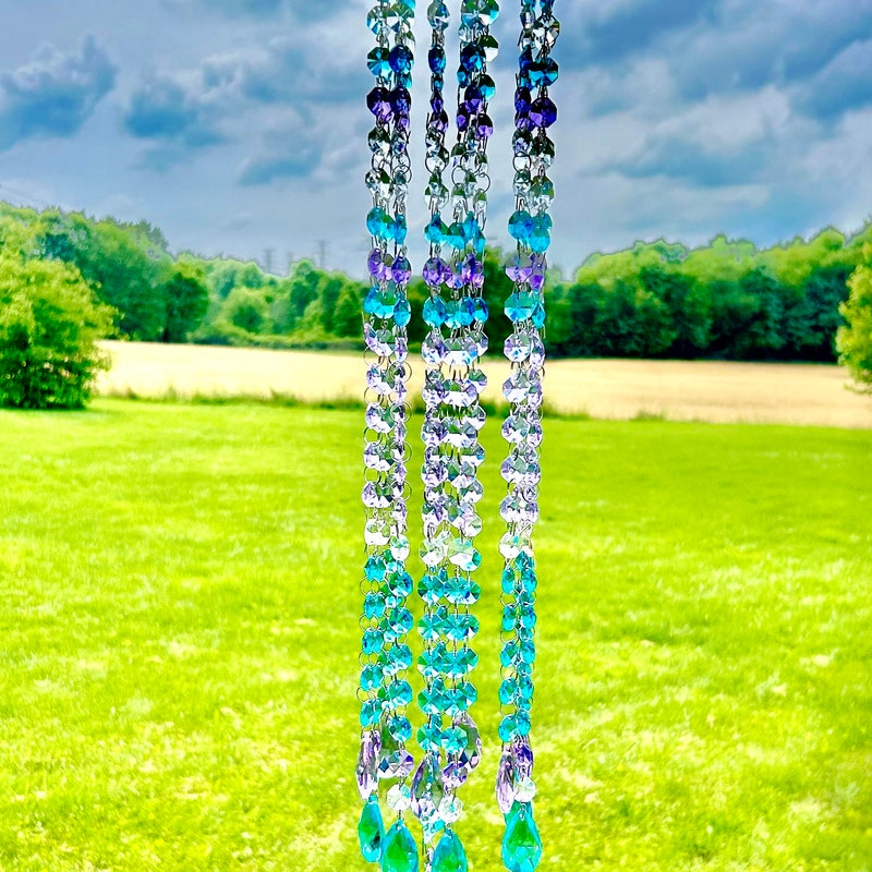 Crystal Windchimes - Etsy