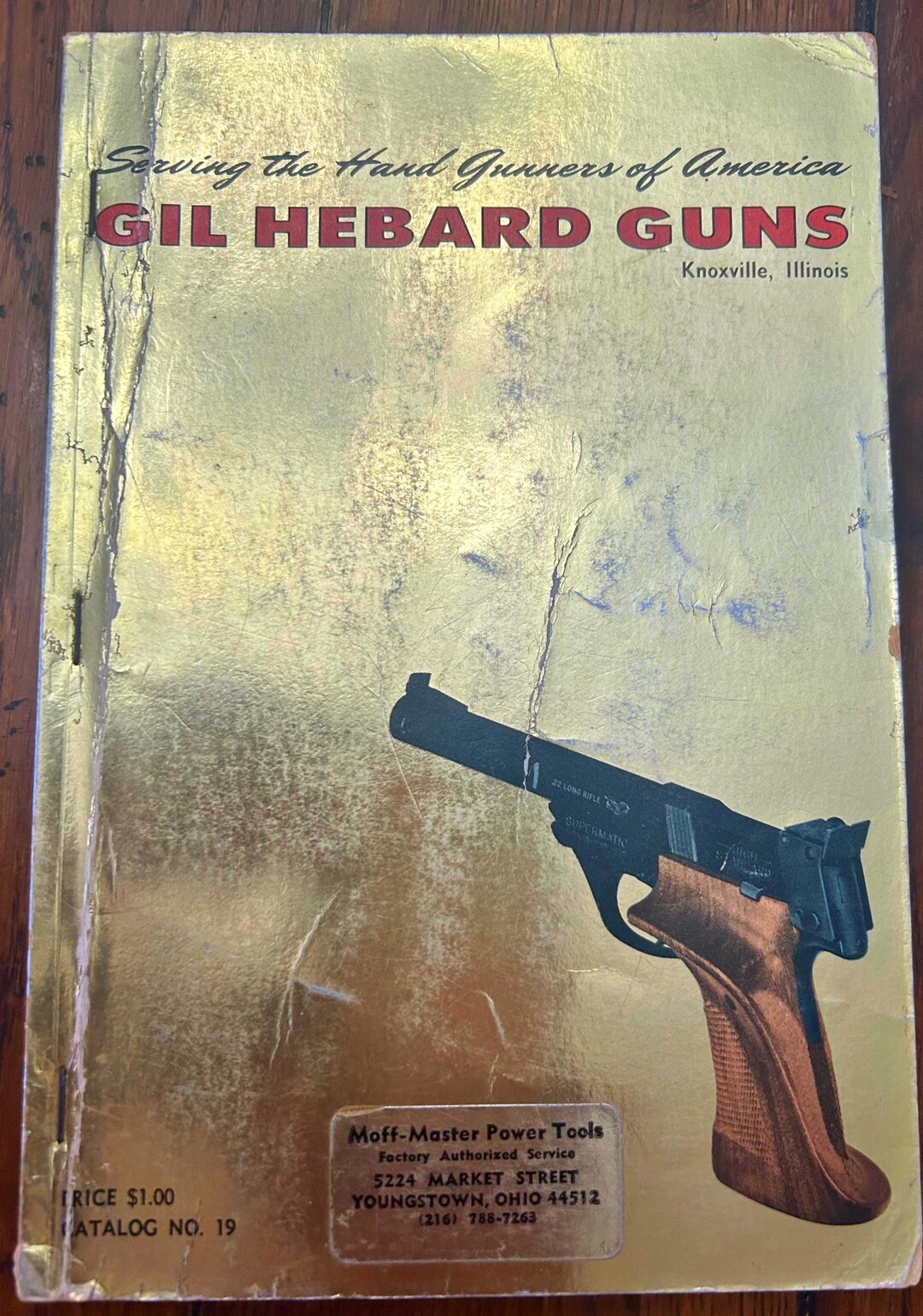 Vintage RARE 1969 Catalog No. 19 Book, "gil Hebard Guns", "the Pistol ...