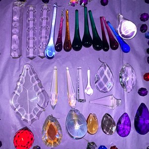 90 Pc Salvage Broken Aurora Borealis Chip Bites Colorful Irregular ...