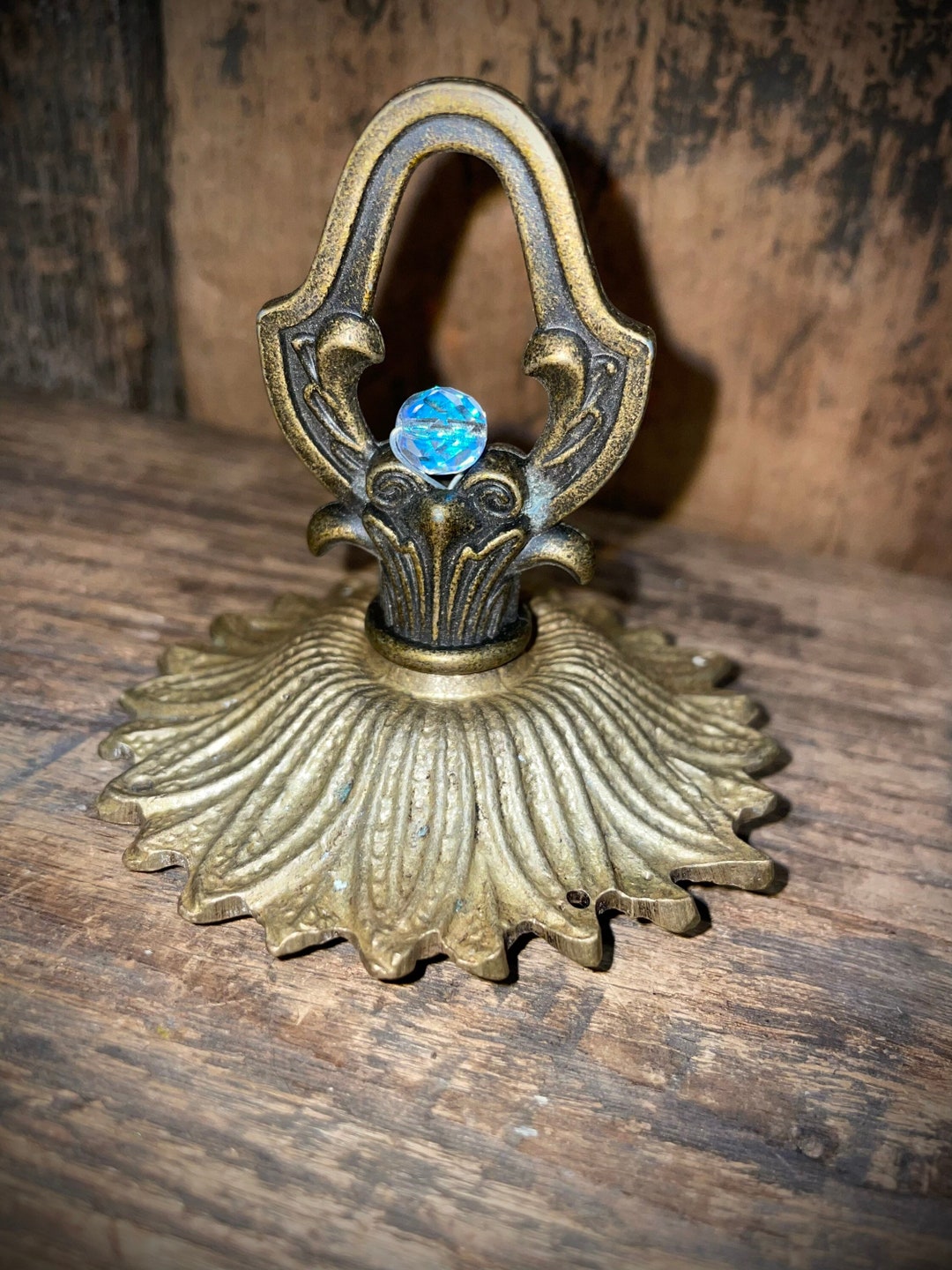 Make Your Own Windchime Suncatcher DIY Starter Fancy Vintage Bobeche ...