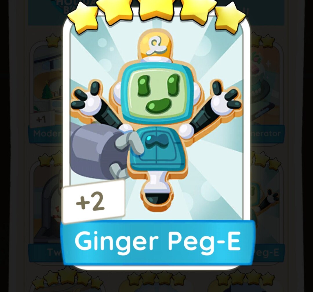 Ginger Peg-e Monopoly Go Give Star - Etsy