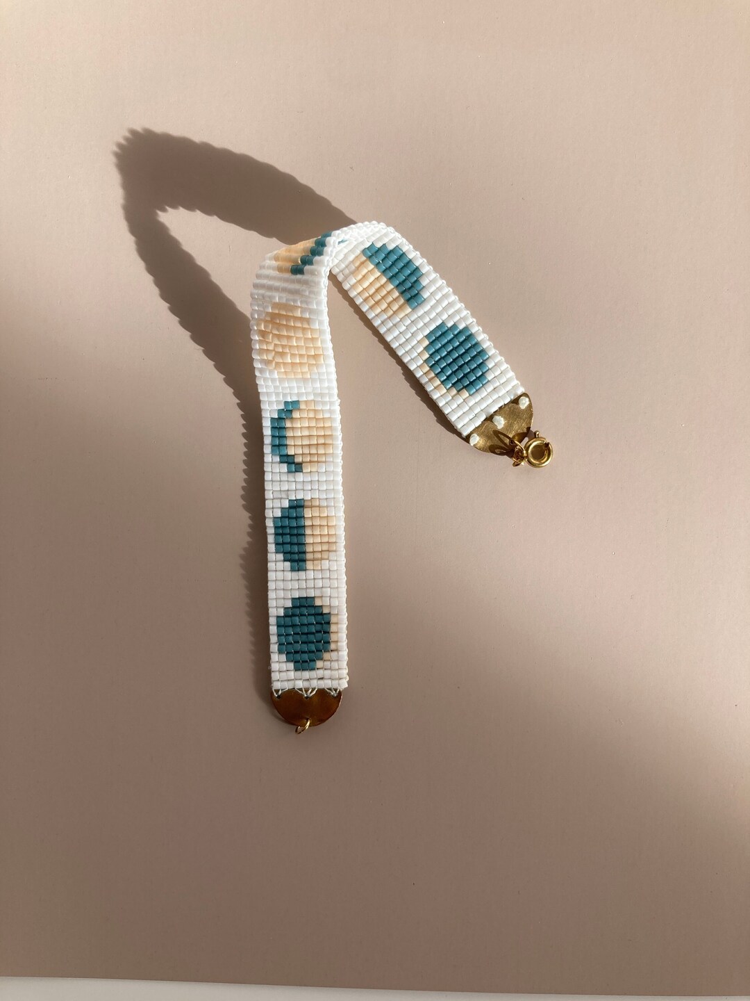 Eclipse Bracelet. Solar Eclipse Jewelry. Moon Phase Beaded Bracelet ...