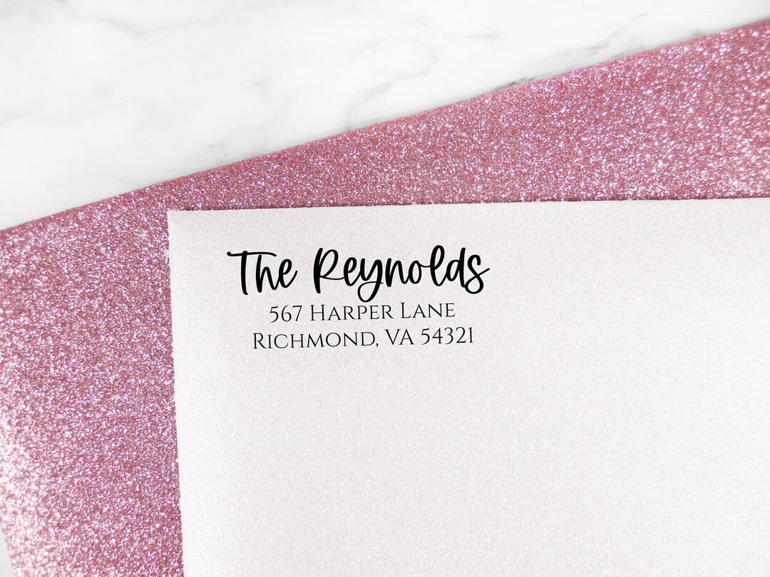 Personalized Return Address Labels, Custom Address Labels, Wedding ...