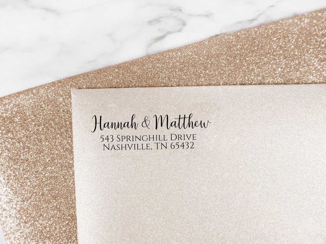 Return Address Labels, Wedding Address Stickers, Clear & White Address ...