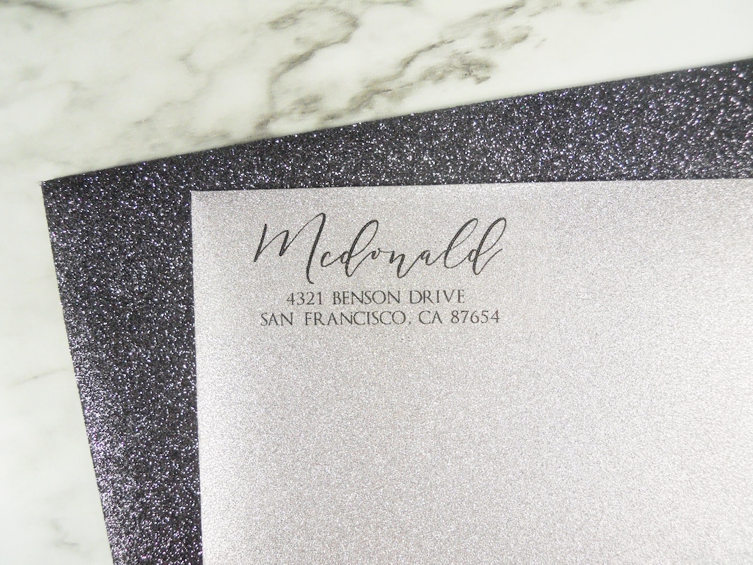 Return Address Labels, Clear Address Labels, Wedding Address Labels ...