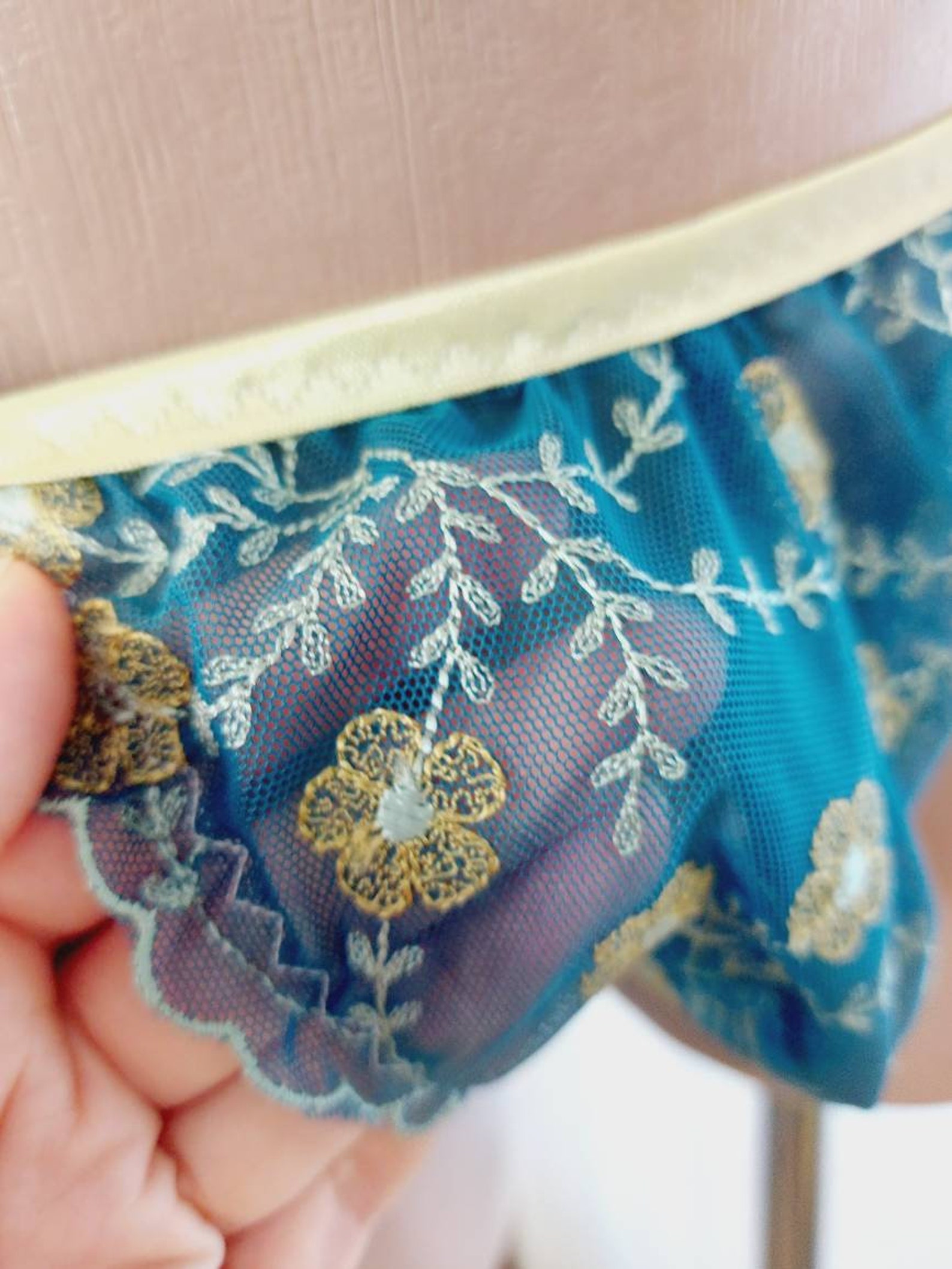 Bragas rosas tanga para hombres tanga de encaje para - Etsy España