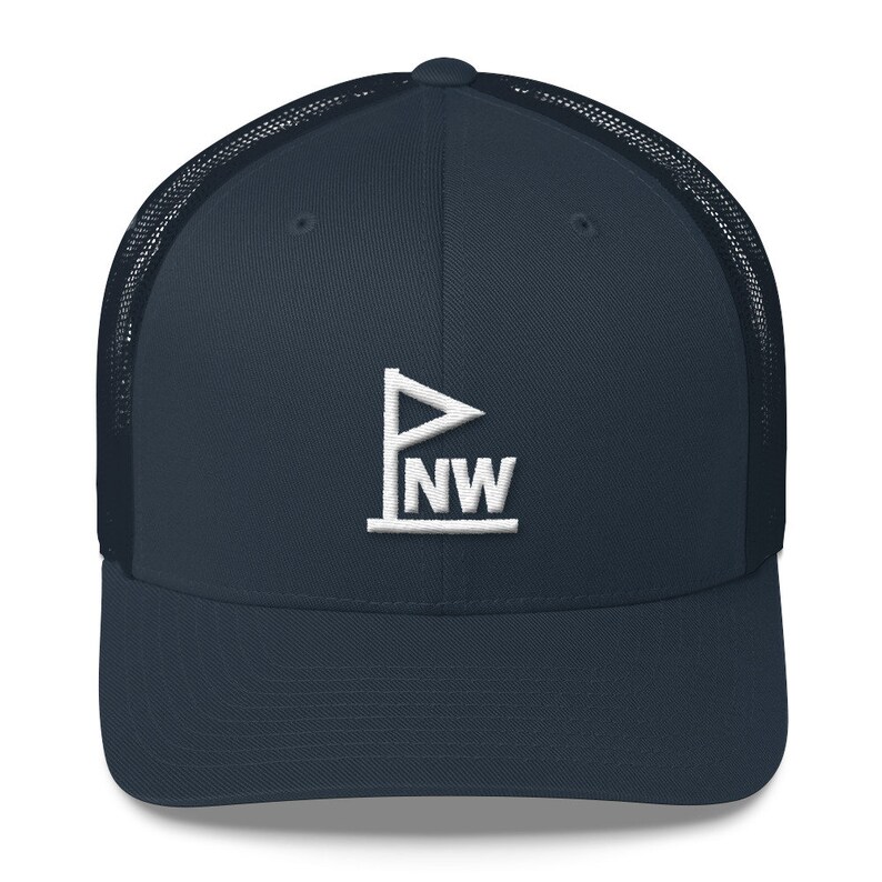 Pacific NW Golf Trucker Cap - Etsy