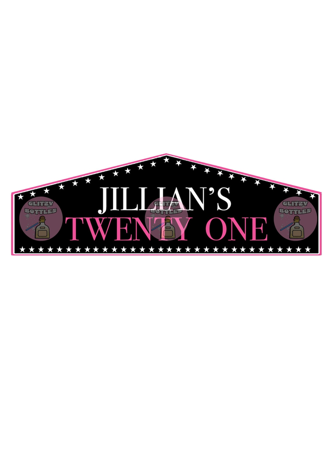 Pink Whitney Custom Digital Label, Custom Digital Label - Etsy