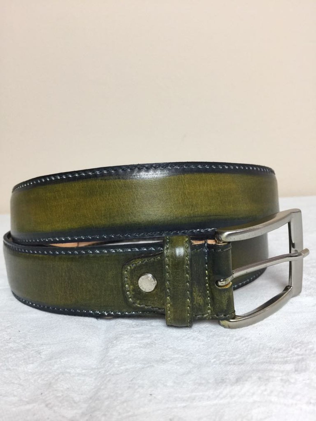 Belts Handmade Real Leather From Italy / Cinture Artigianali in Vera ...