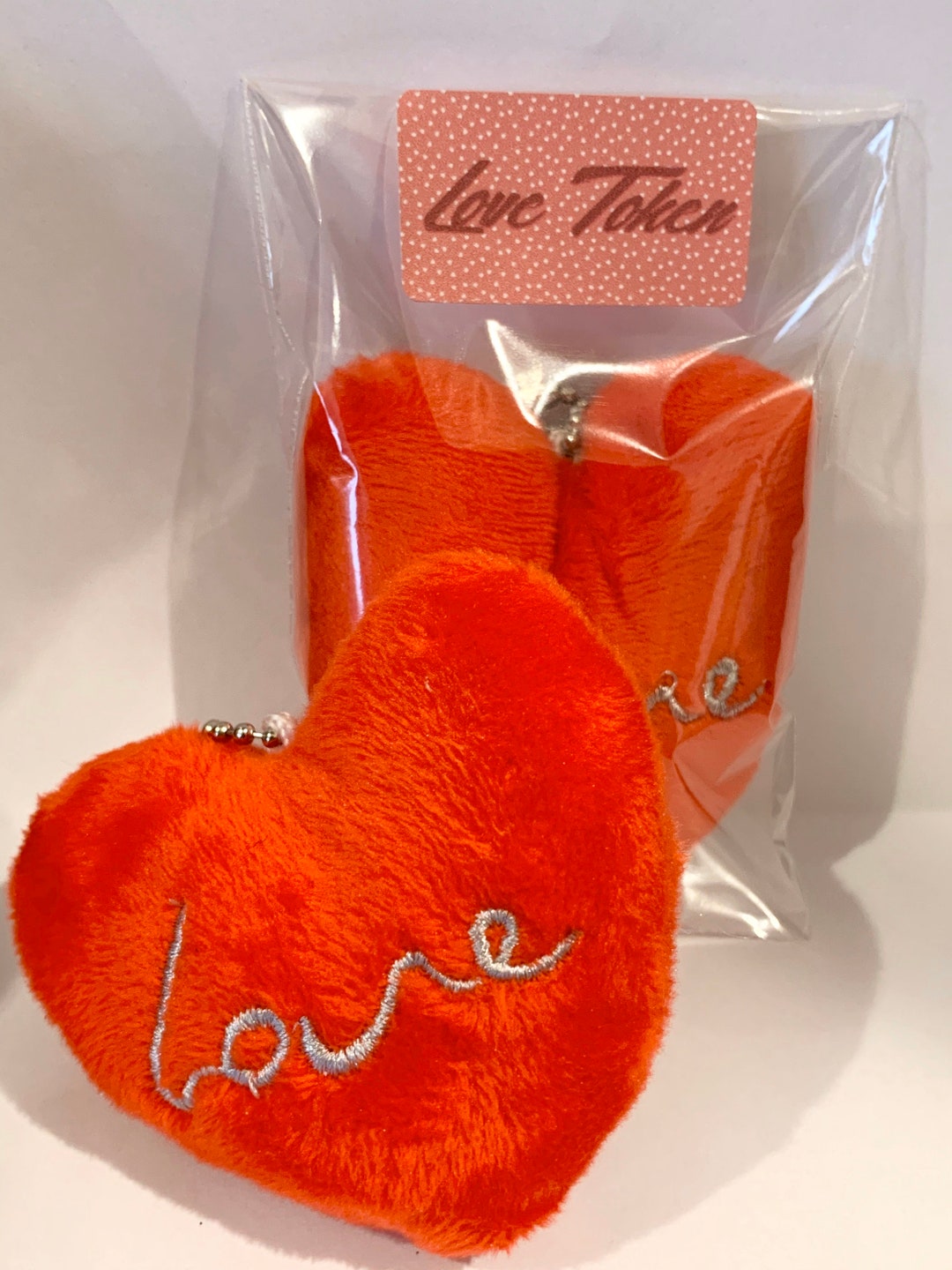 Small Plush Love Heart Love Token Valentines Gift - Etsy UK