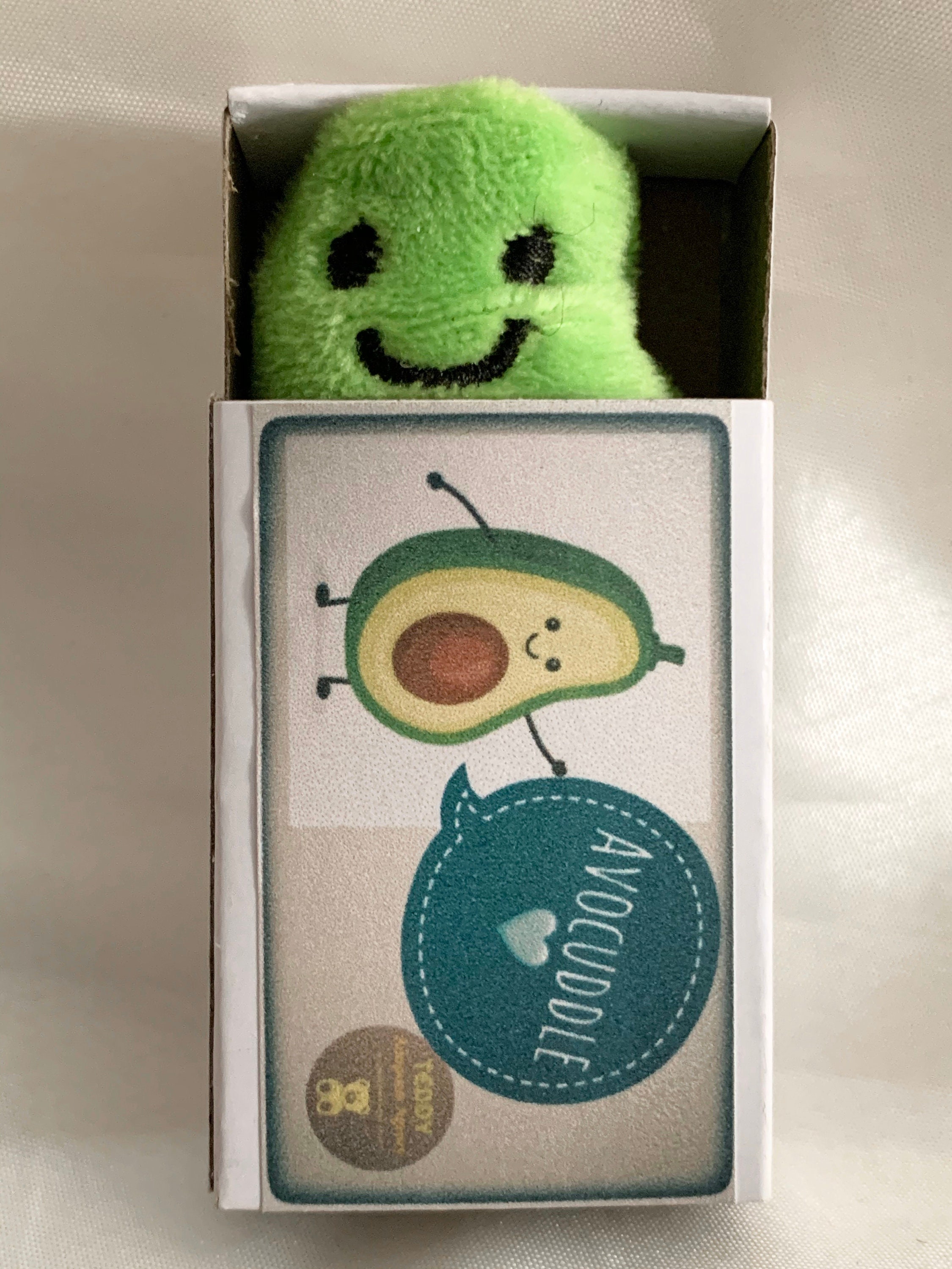 Avocuddle Plush Avocado in a Box Mini Teddy Valentines Gift | Etsy