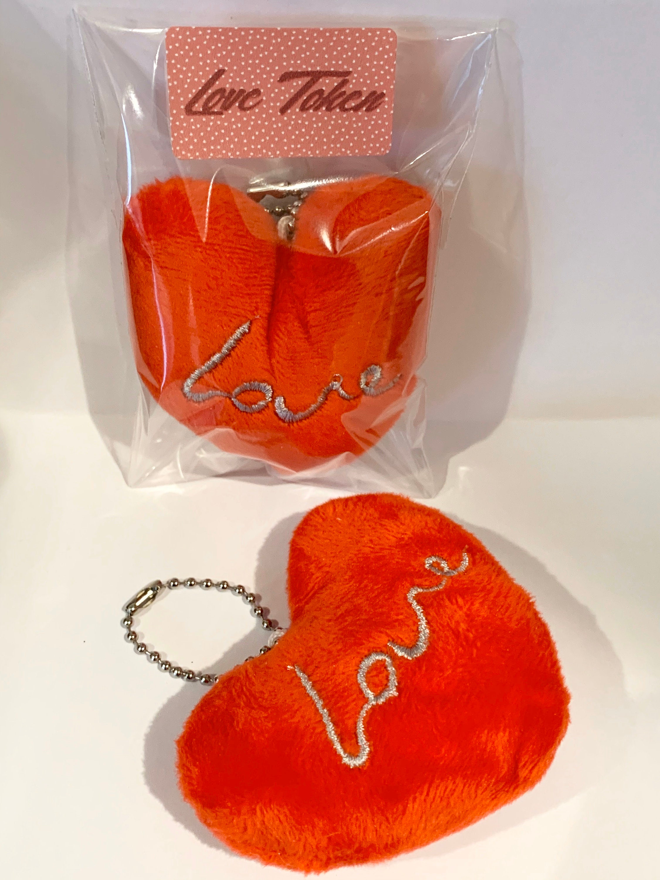 Small Plush Love Heart Love Token Valentines Gift - Etsy UK