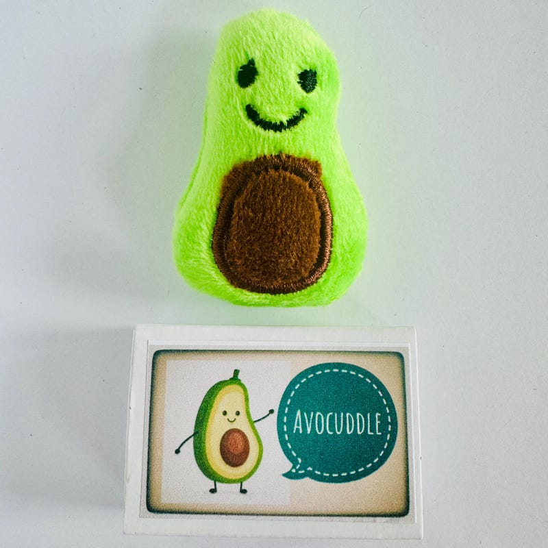 Avocado Plush - Etsy