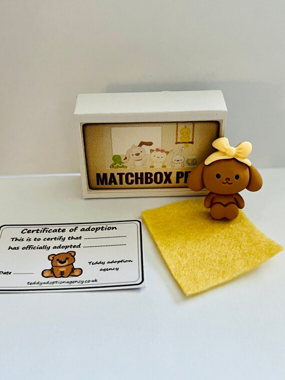 Matchbox Pets Mini Dog in a Box Mini Gift - Etsy