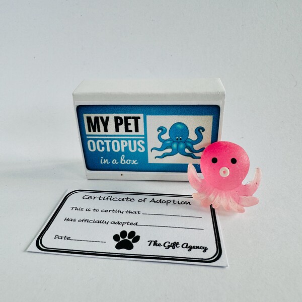 Octopus Useless Box - Etsy