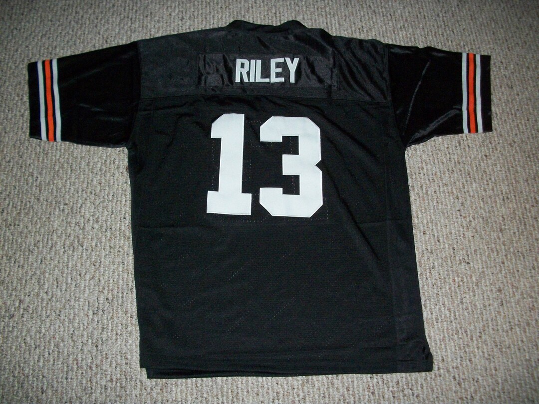 KEN RILEY Cincinnati Unsigned Custom Black Sewn New Football Jersey ...