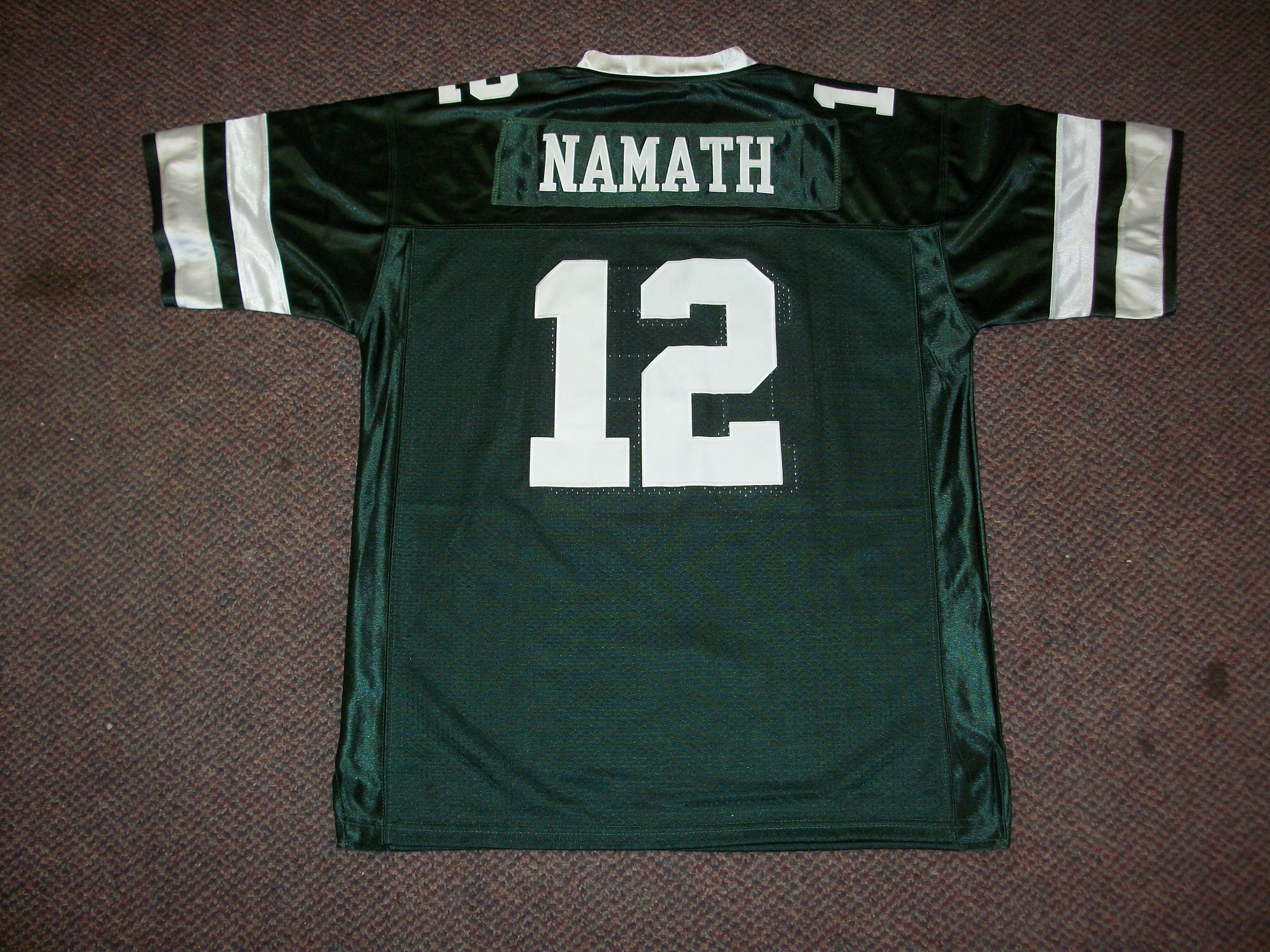 Memorabilia JOE KLECKO New York Jets Unsigned Custom Green Sewn New ...