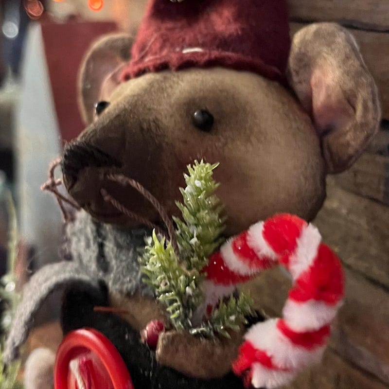 Primitive Mouse - Etsy