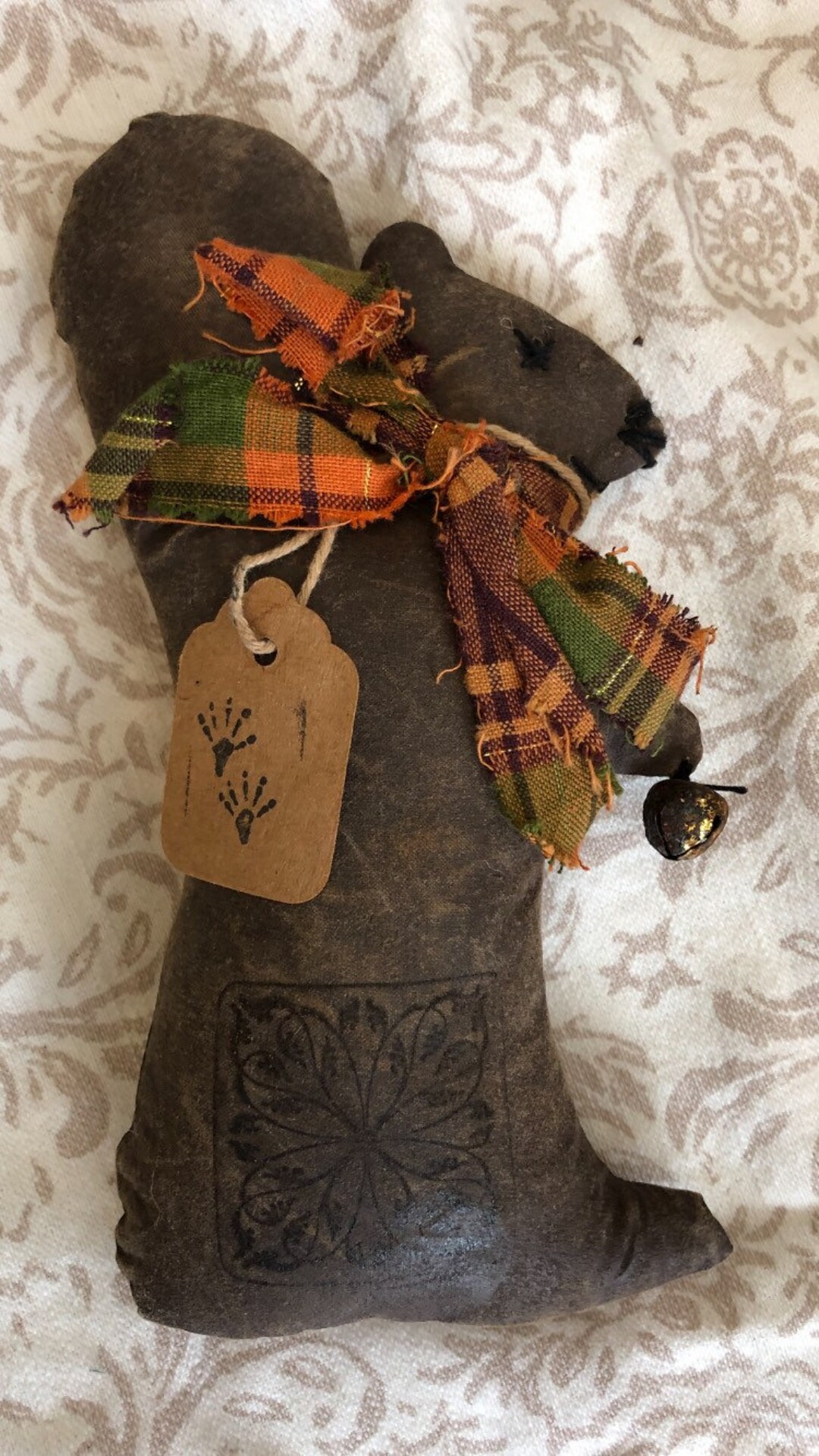 Squirrel Primitive Folk Art Spring Decoration Hand Made Hand Painted - Etsy