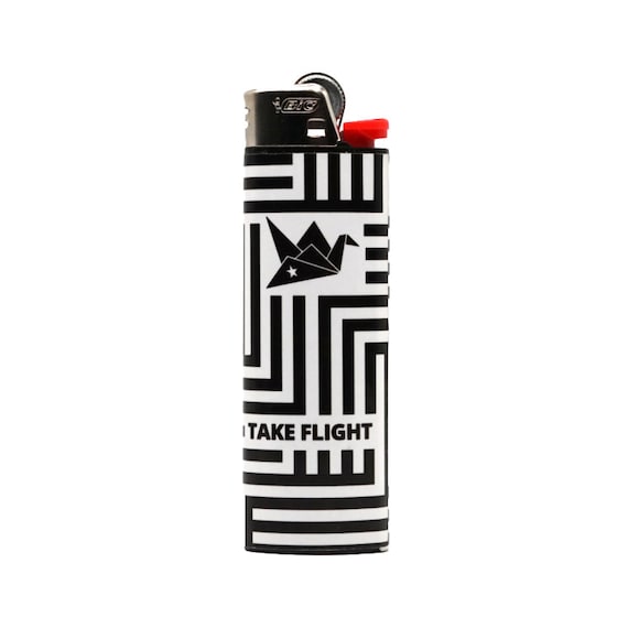 White Bic Lighter