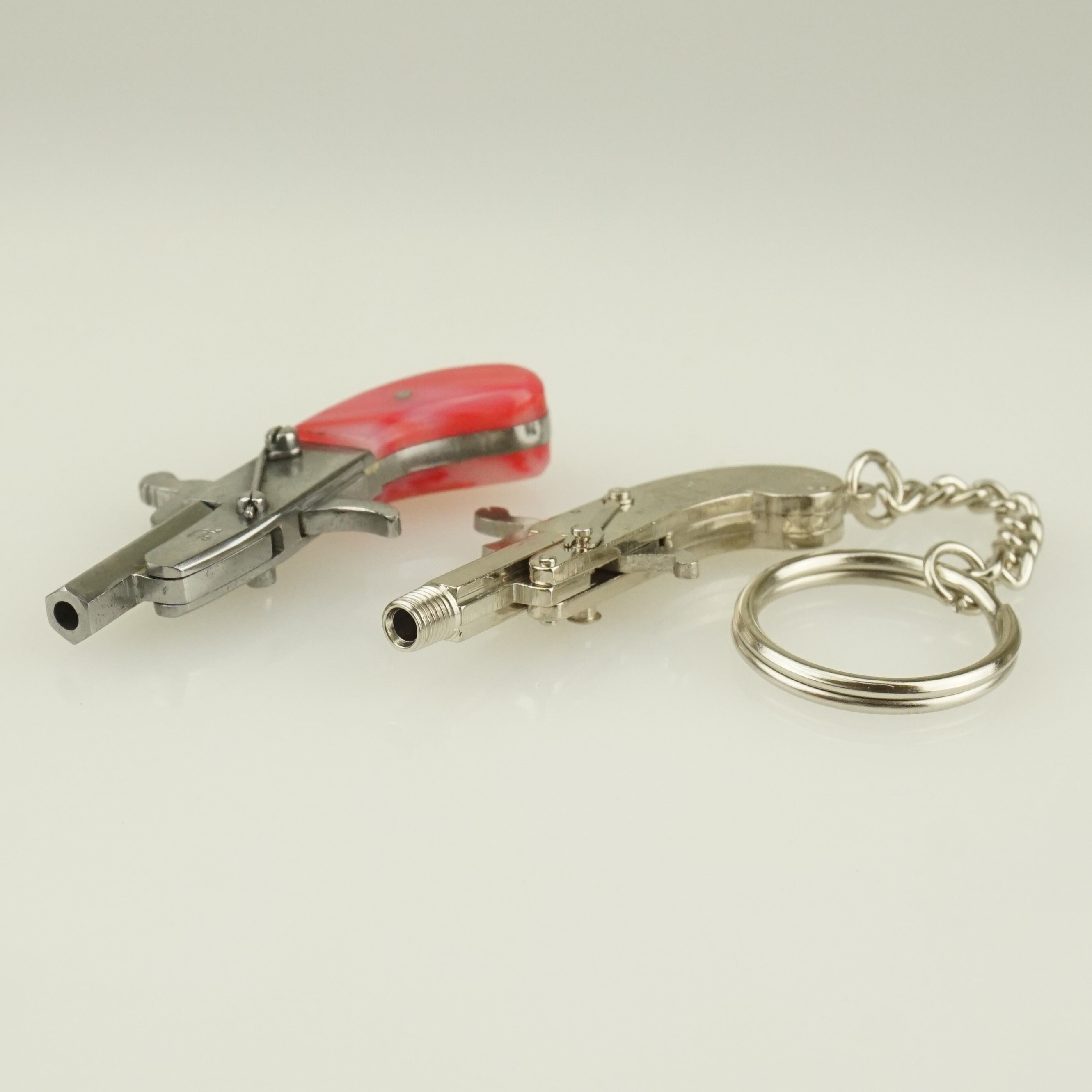 1x Berloque and 1x Miniature Pinfire Key Ring Chain Watch Toy Made in ...
