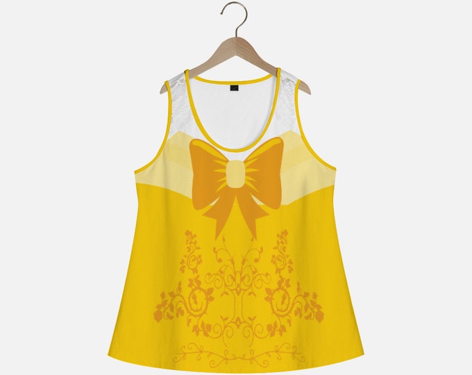 Belle Running Costume, Beauty and the Beast Costume, Fairy Tale Shirt ...