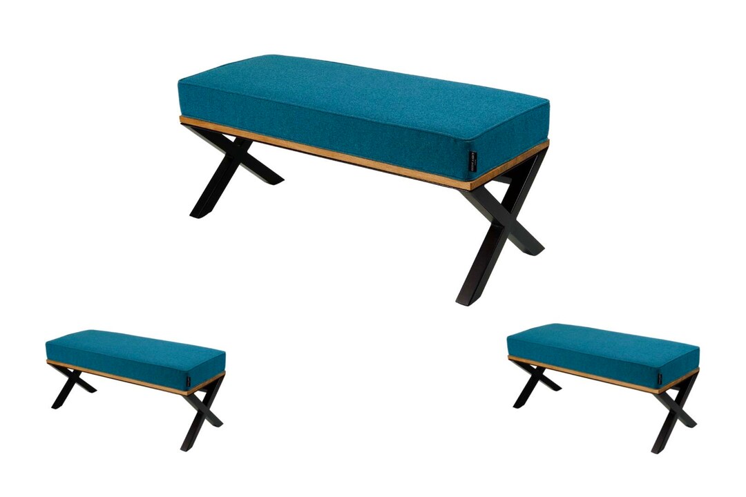 M-DEKO Bench Bench Metal Lgm-115 Gray Modern Design Shabby New OVP ...