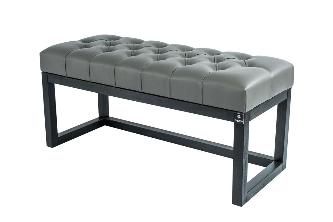M-DEKO LPP-2 Bench Stool Chesterfield Handmade Made to Measure Wooden ...