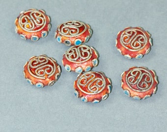 Disc Shaped Beads | Etsy