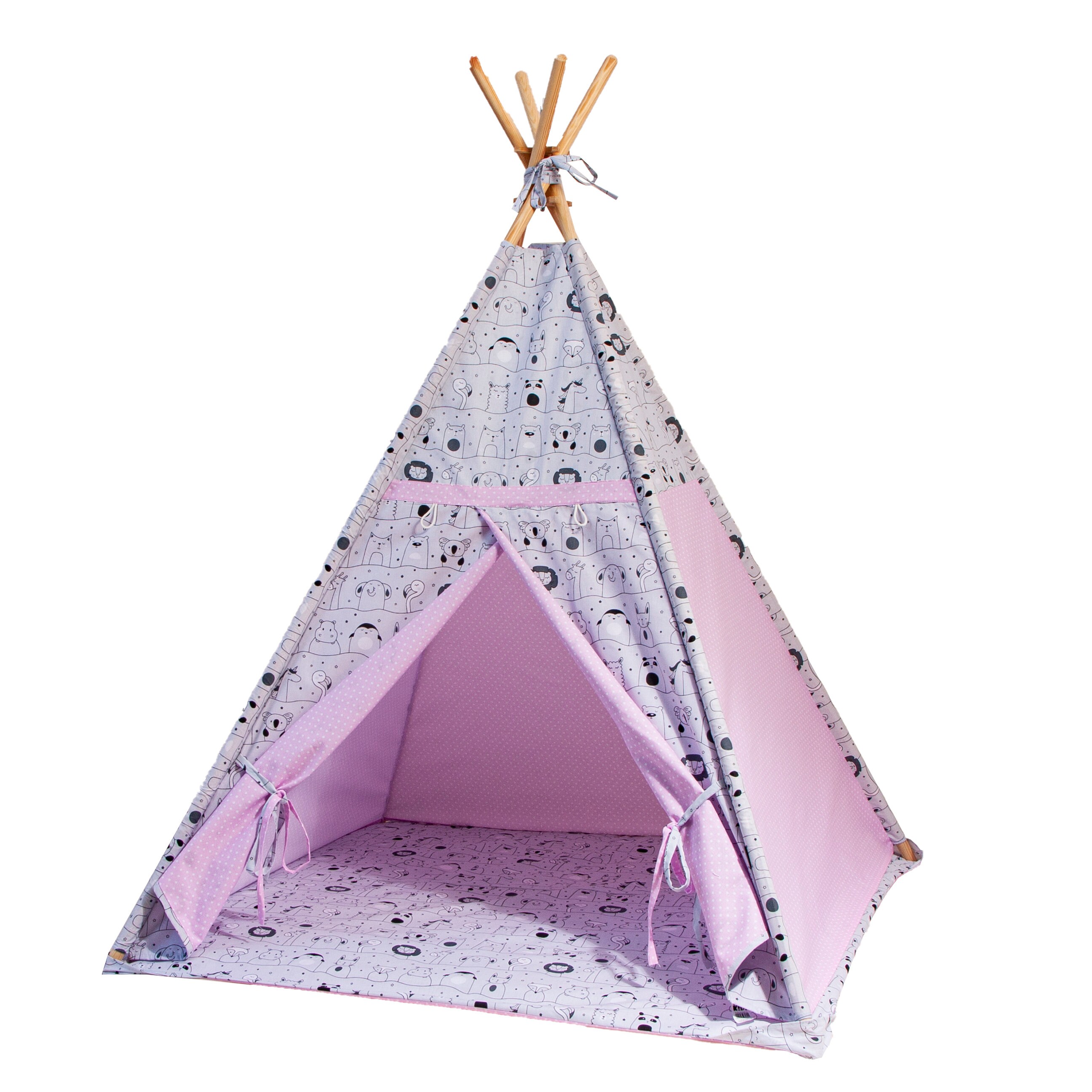 Kinder Teepee Tipi Set für Kinder Indianerzelt Spielzelt mit | Etsy