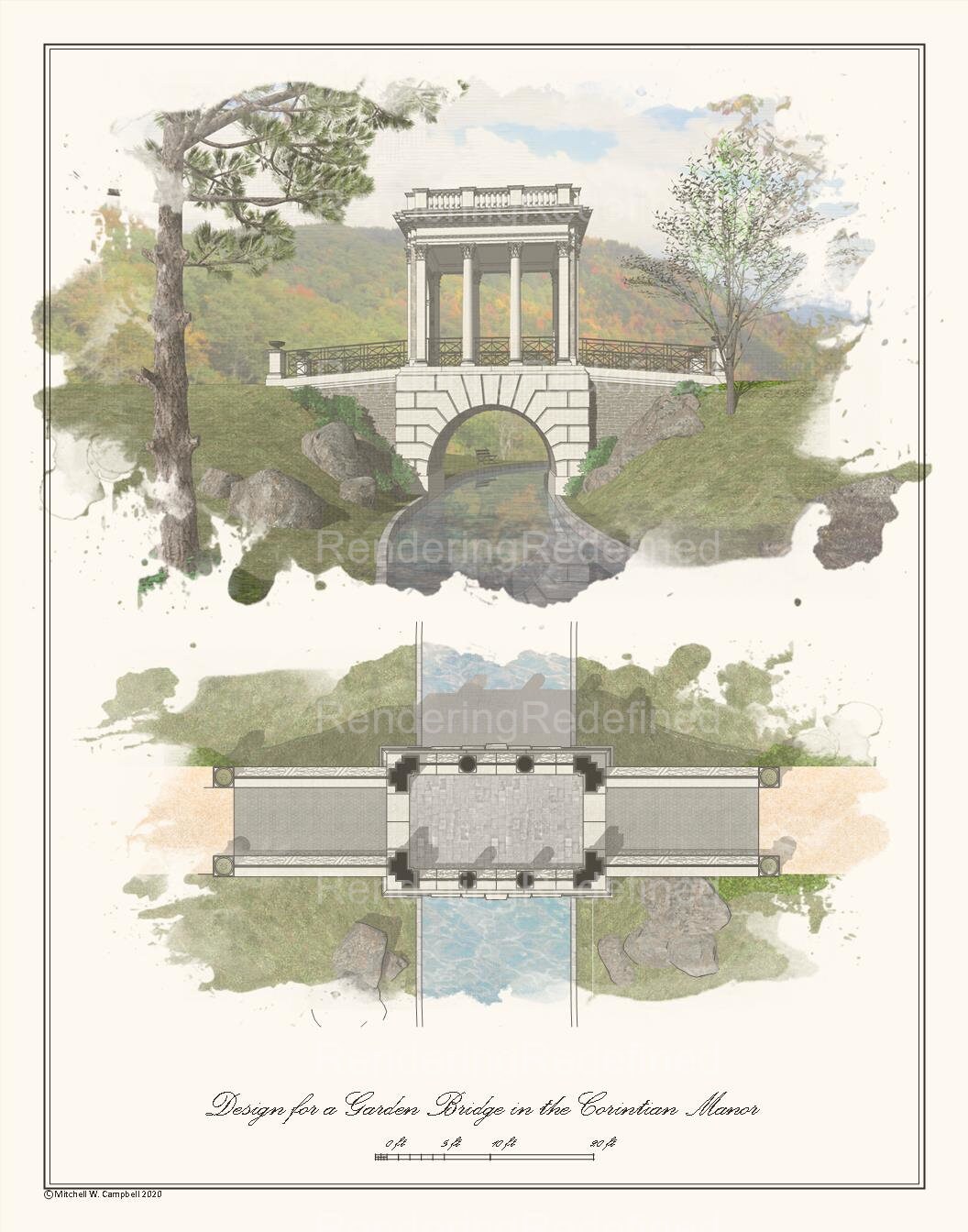 Garden Folly Prints Set of 4. Printable Poster. Digital - Etsy