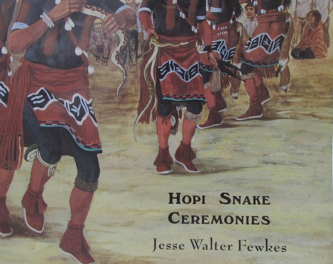Hopi Snake Ceremonies by Jesse Walter Fewkes: Native American - Etsy