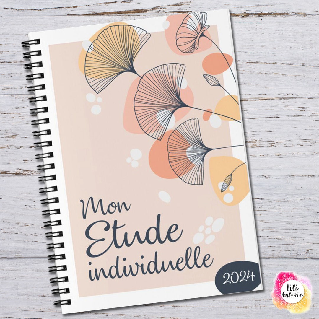 2024 Personal Study Notebook JW A5 Digital Print FRENCH - Etsy