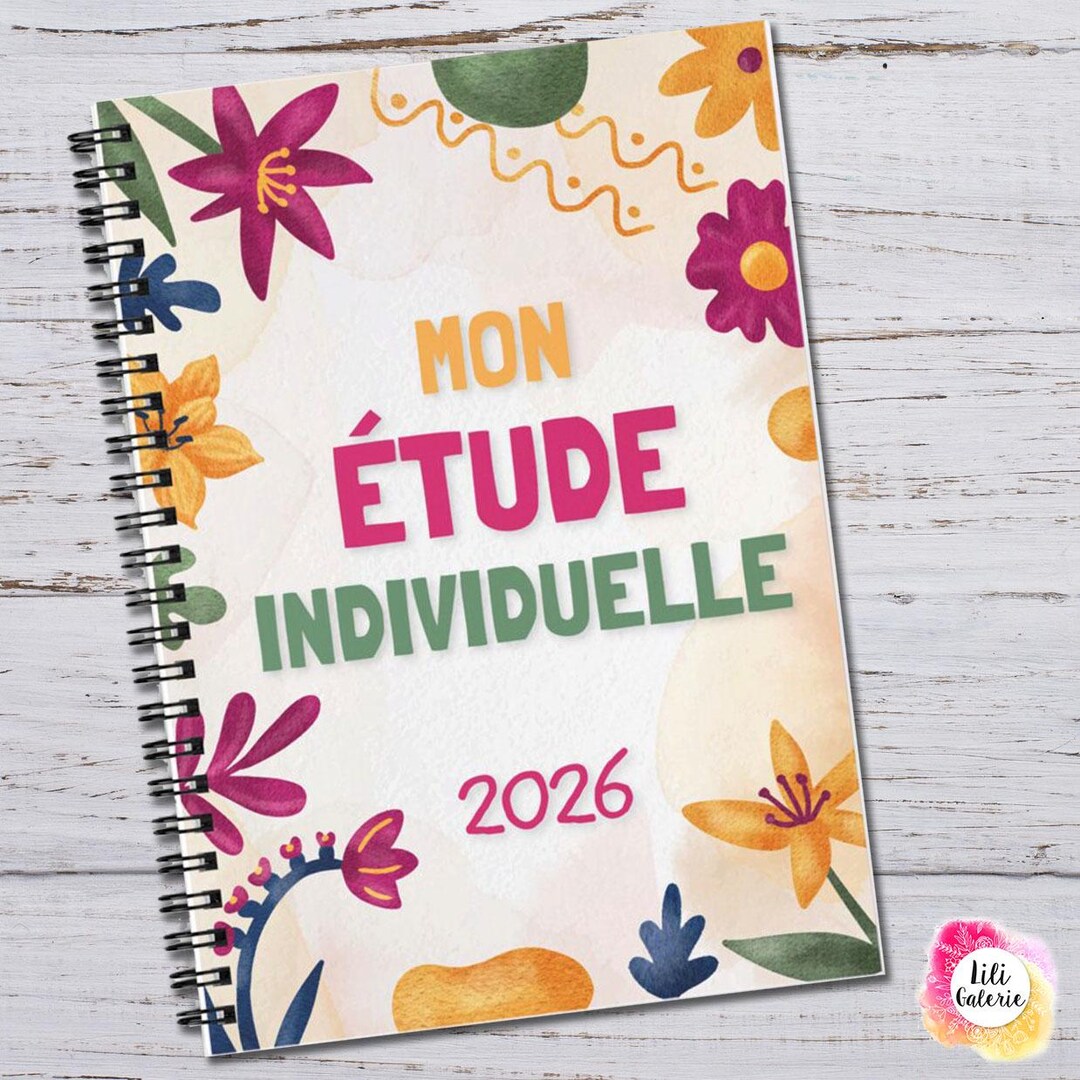2026 Personal Study Notebook - JW - A5 Digital Print (FRENCH) - Etsy