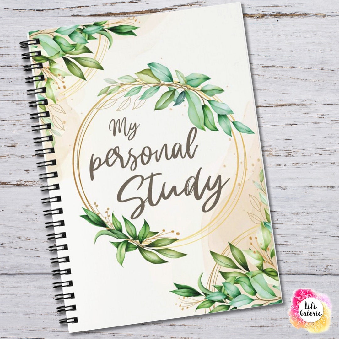 Personal Study Notebook - JW - Digital Print - Etsy