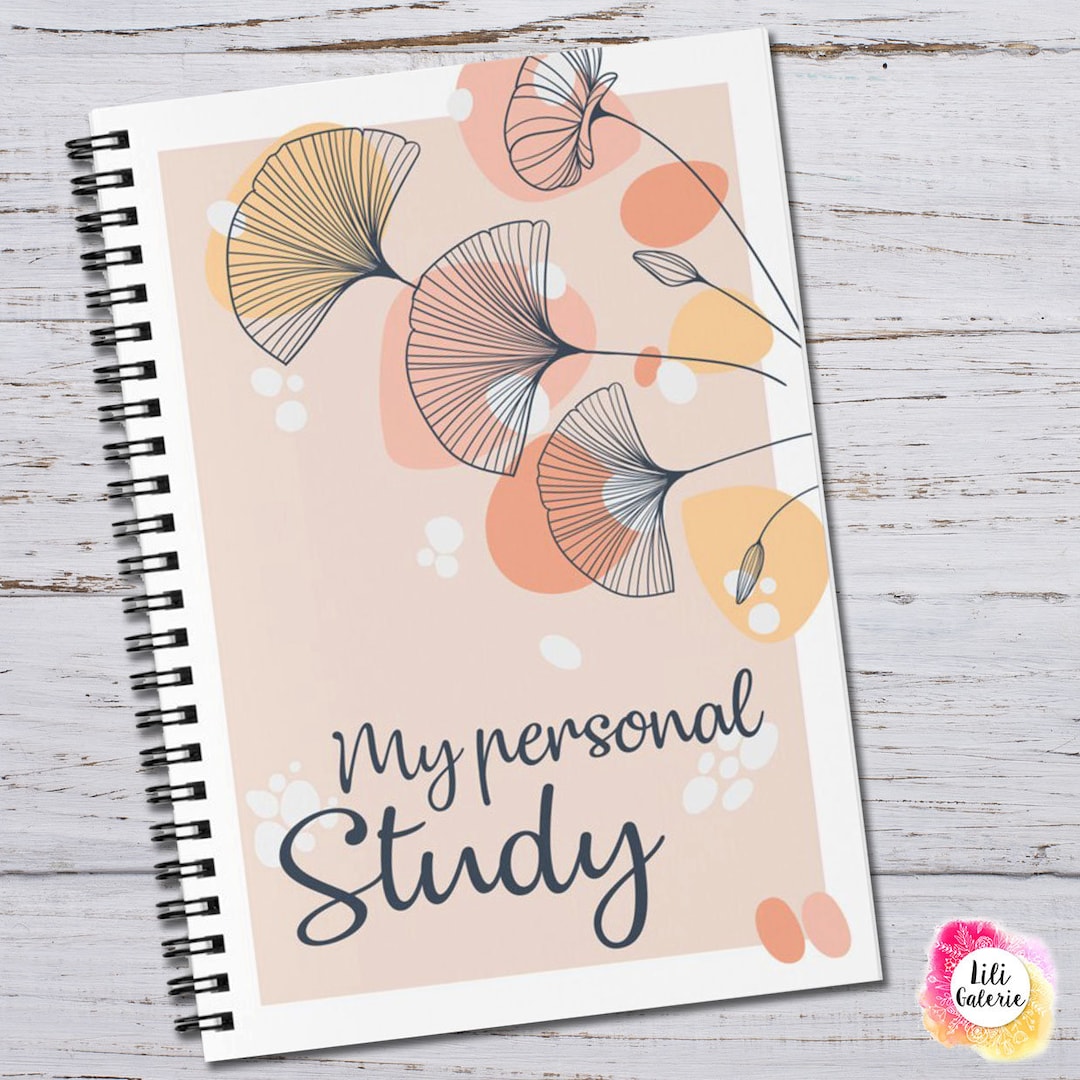 Personal Study Notebook - JW - Digital Print - Etsy