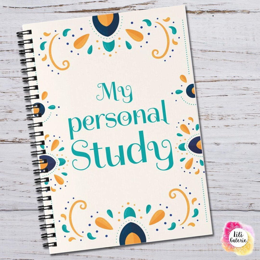 Personal Study Notebook - JW - Digital Print - Etsy