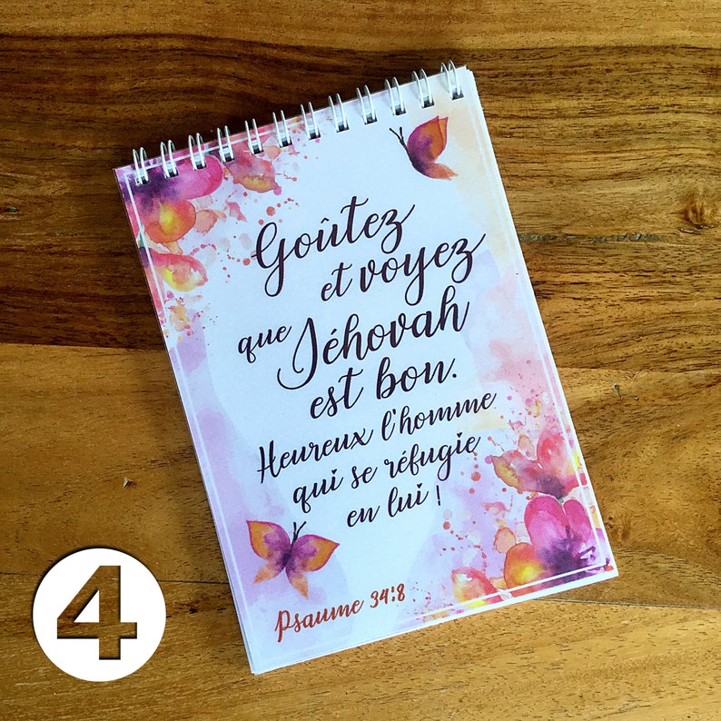 Notebook With Bible Verse on Cover - JW - Etsy