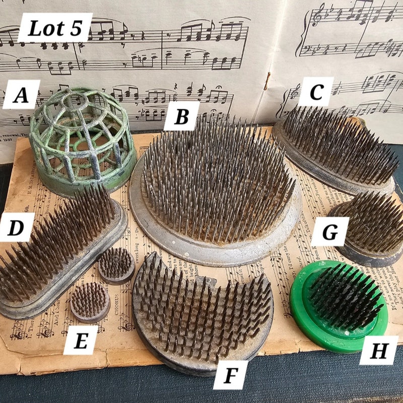 Metal Flower Frog - Etsy