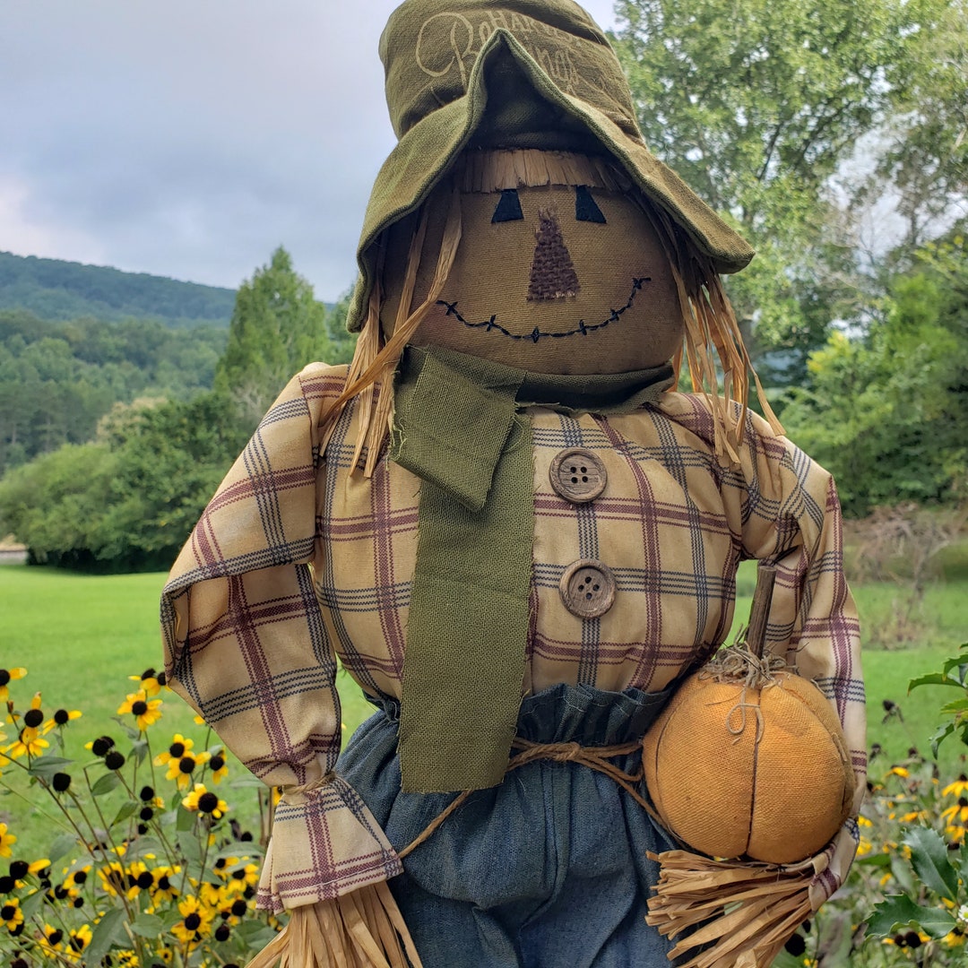 Scarecrows Scarecrow Fall Decor 25 Free Standing - Etsy