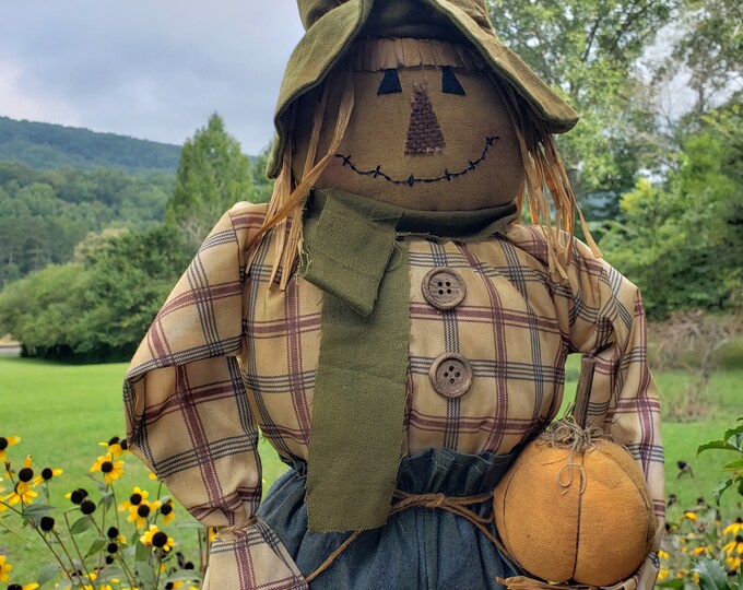 Scarecrows, Scarecrow, Fall Decor, 25" Free Standing Scarecrow, Autumn ...