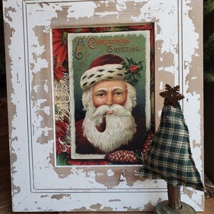 Vintage Santa Print Digital Download 11x14 or Smaller Wall - Etsy