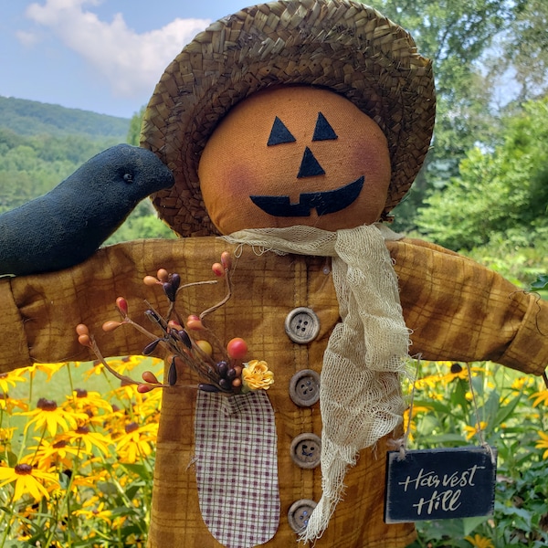 Halloween Scarecrow Decor - Etsy